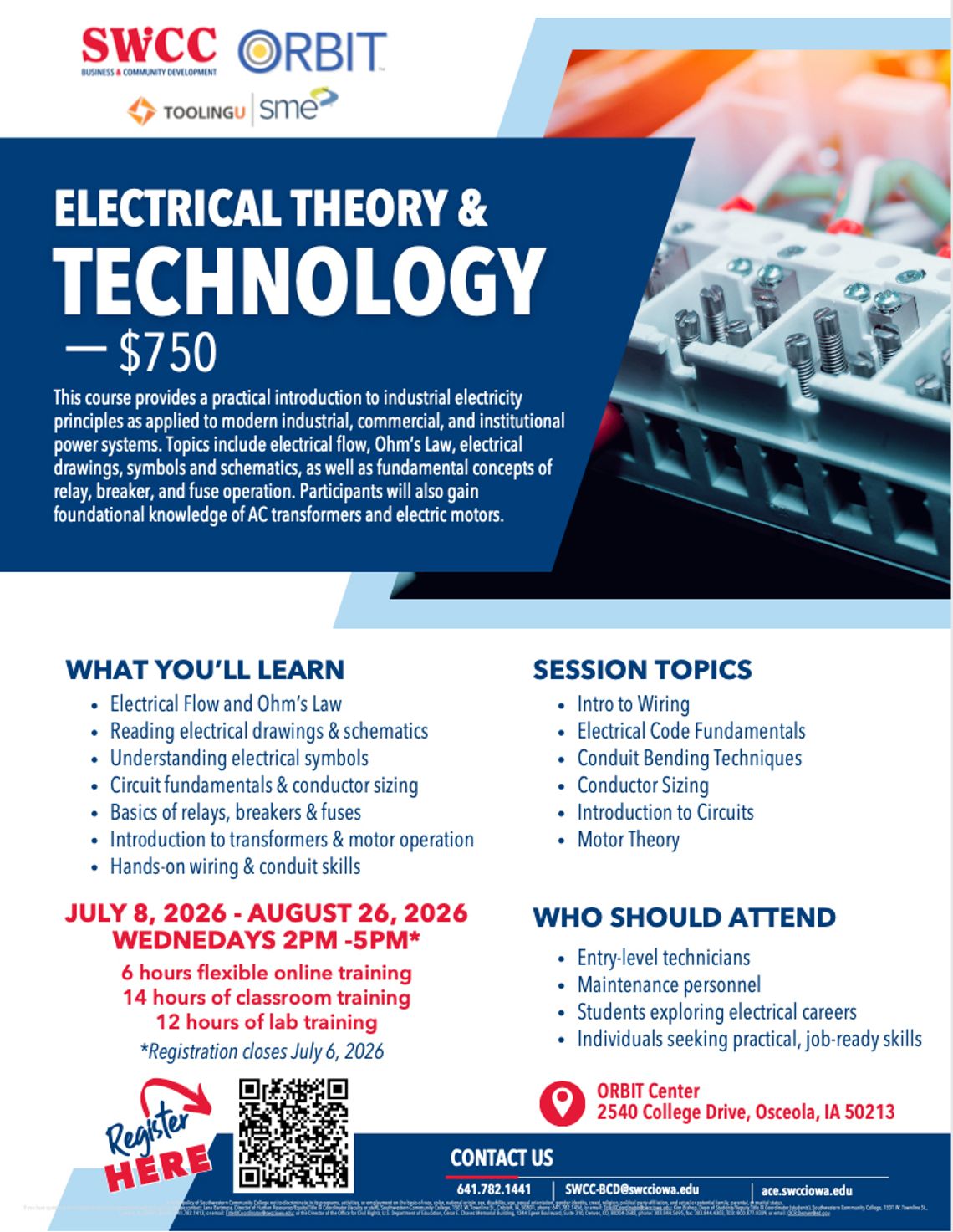 SWCC adds electrical workforce training at Osceola’s ORBIT Center